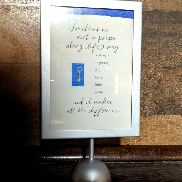 Accents | Inspirational Message Standing Frame | Poshmark